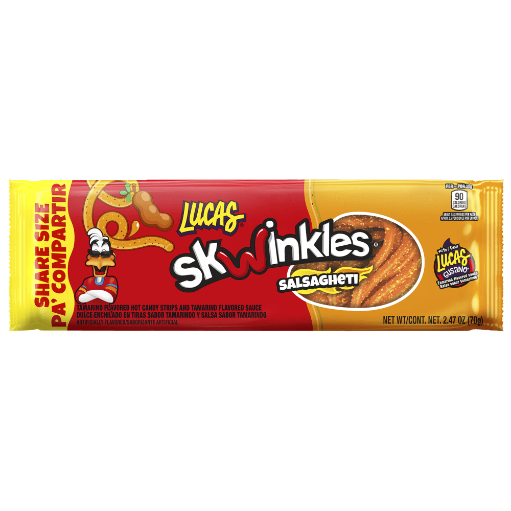 LUCAS SKWINKLES Salsagheti Tamarind flavor 70g | Lucas